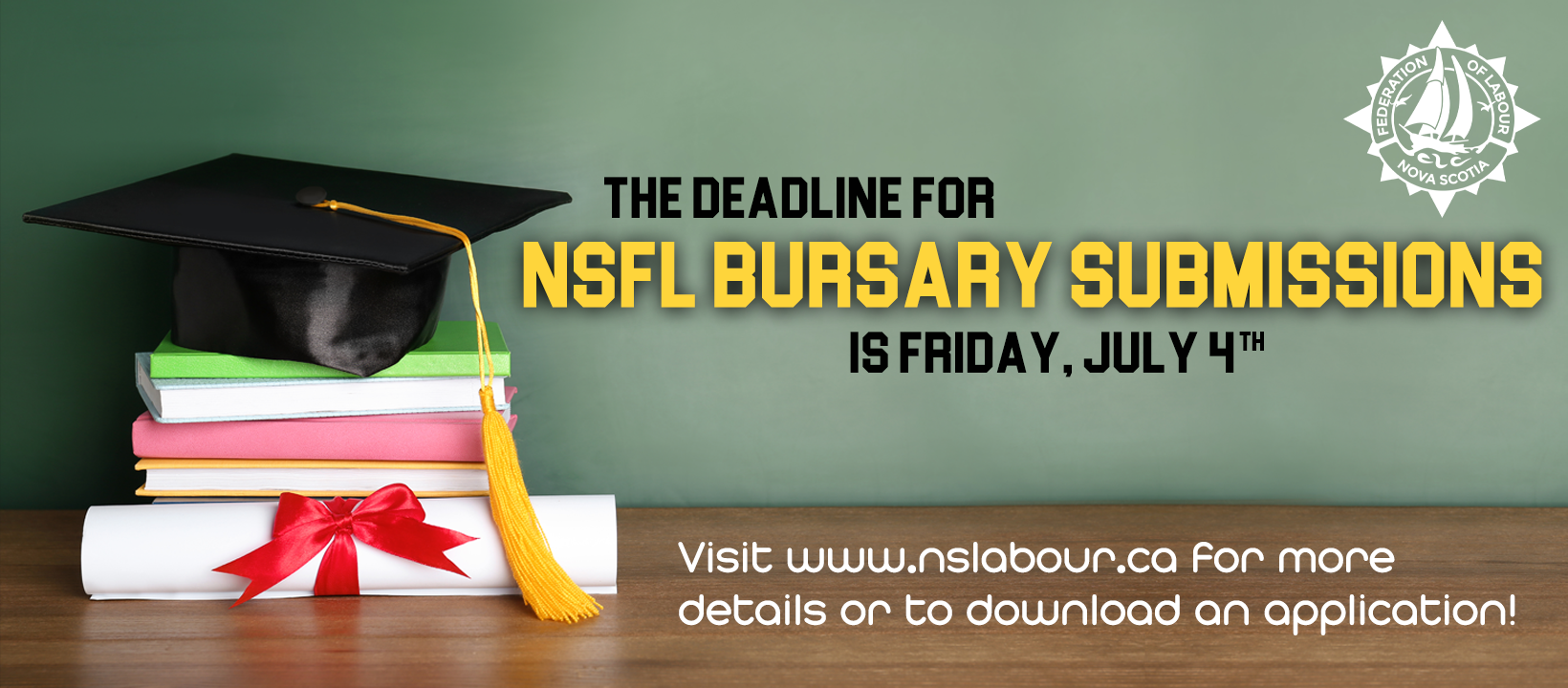 NSFL 2025-2026 Bursaries – Deadline July 4, 2025 – Nova Scotia ...